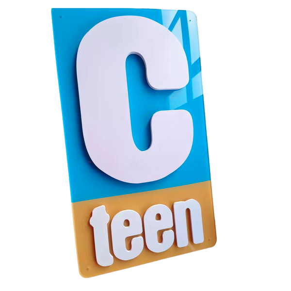 Acrylic 3D 3 ft Wall Decal – CTeen Gear Shop